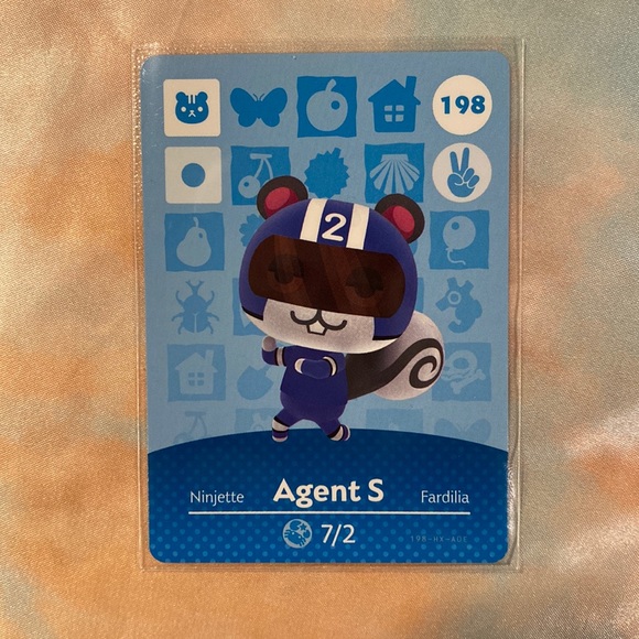 Other | Genuine Acnh Amiibo Agent S | Poshmark